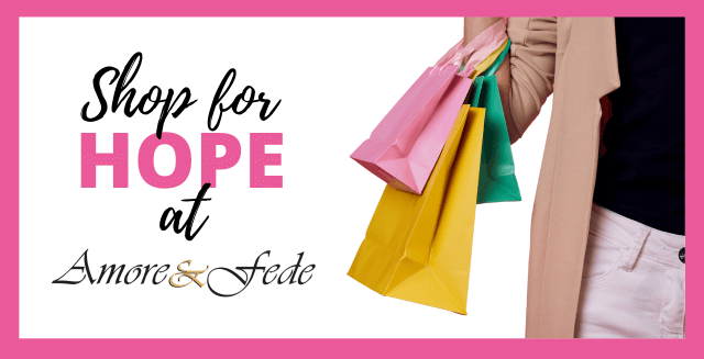 Shop for Hope at Amore & Fede - Hope Chest for Breast Cancer Foundation