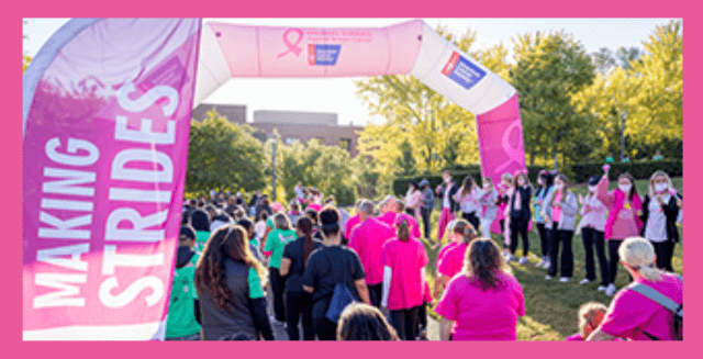 Making Strides Against Breast Cancer - Hope Chest for Breast Cancer ...